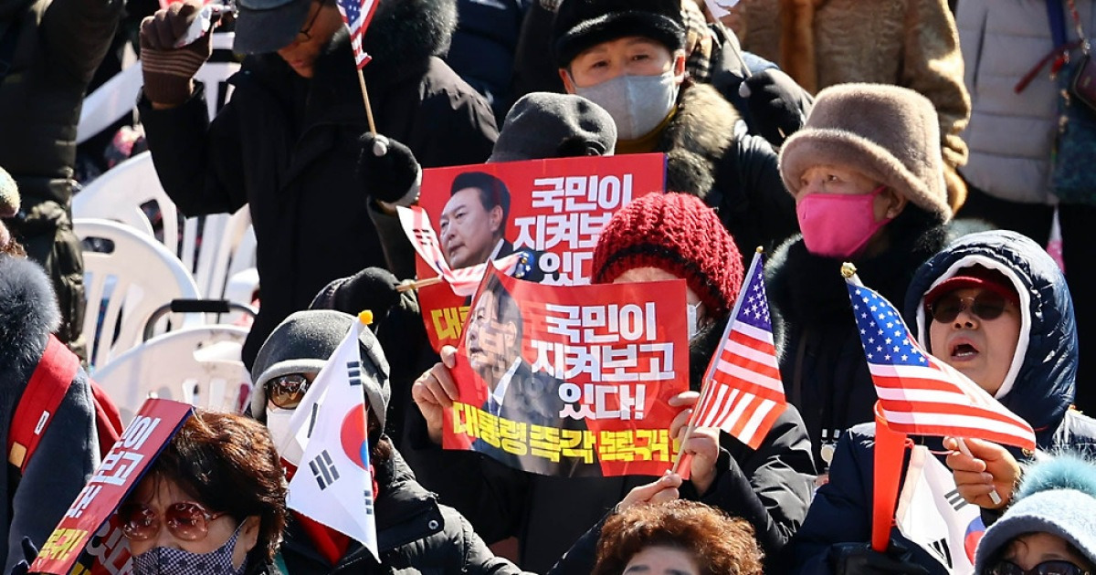 尹 탄핵심판 마지막 변론 앞두고 서울 도심서 탄핵 찬반 집회