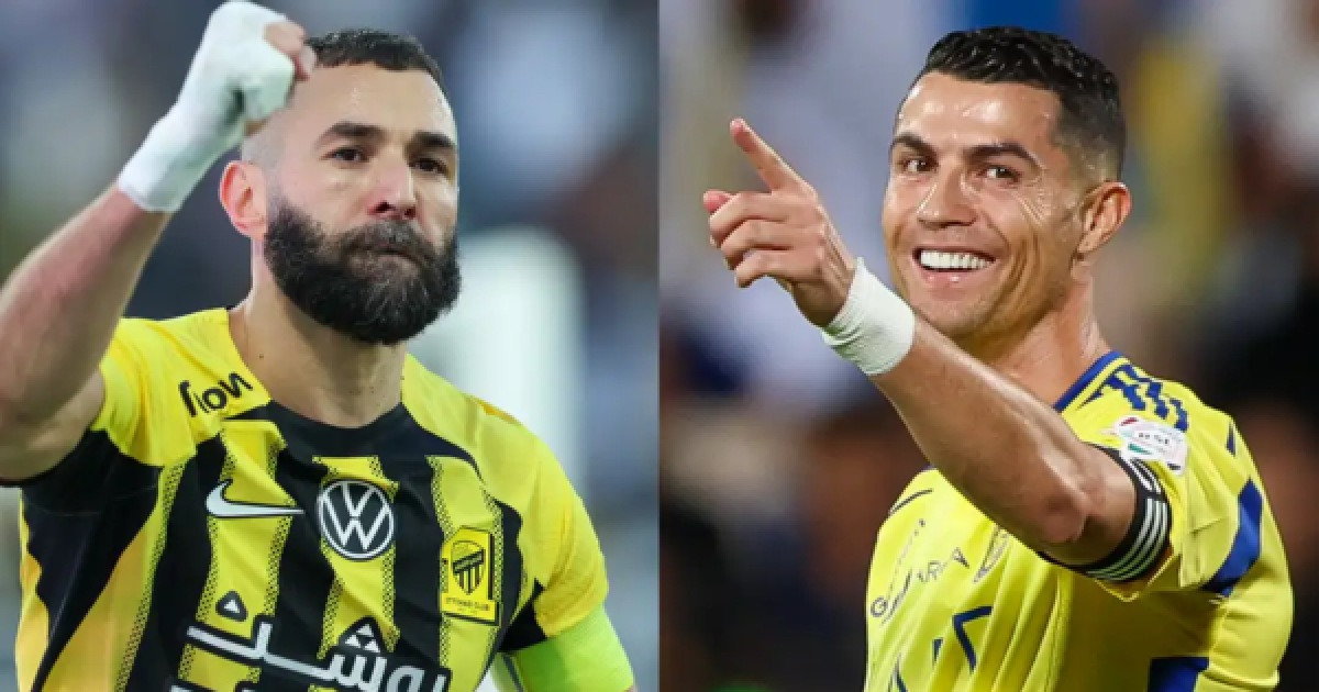 자화자찬 호날두..."난 축구 역사상 가장 완벽한 GOAT"→벤제마는 반박, "내 생각엔 R9이야"