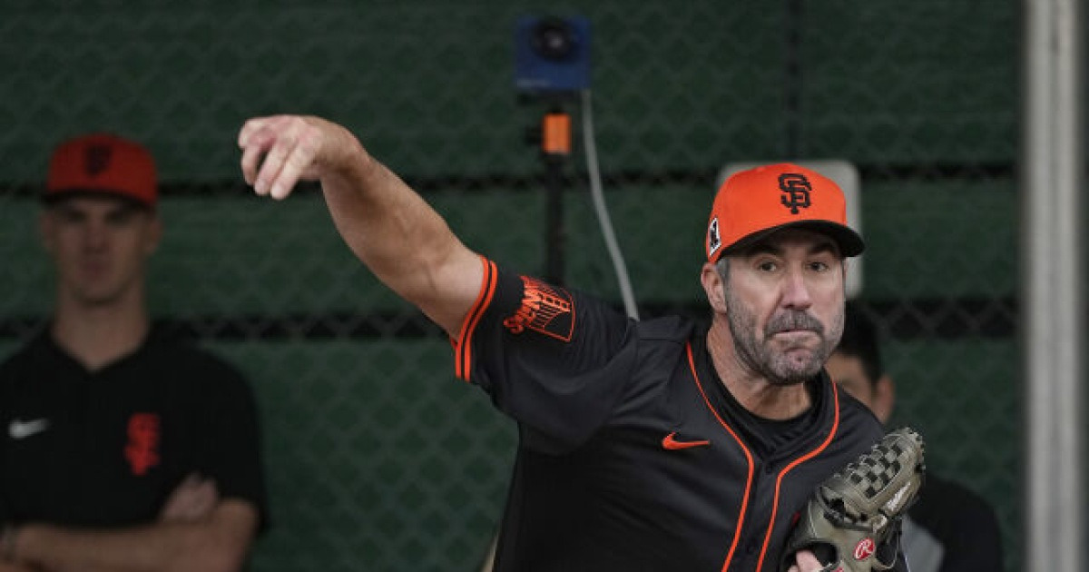 '이정후 팀 동료' 42세에 154.4km 실화? 이게 ML 262승 클래스인가…SF 데뷔전 어땠나 "잠 못 잘 것 같아"