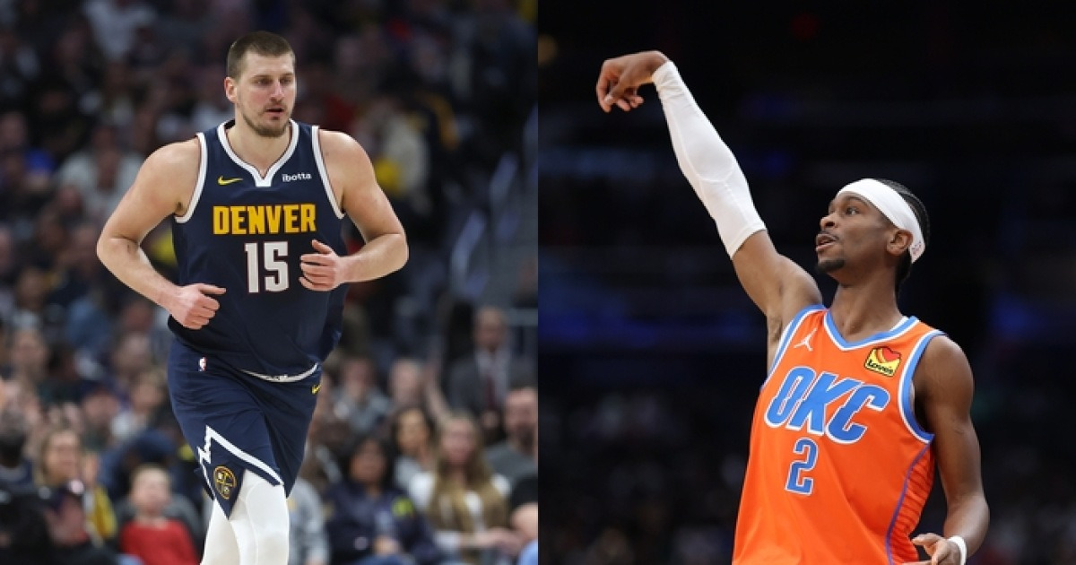 ‘SGA vs 요키치’, 점입가경의 ‘NBA MVP’ 대전···美 현지는 SGA에 조금 더 무게 “요키치에 대한 피로감 느꼈을 듯”