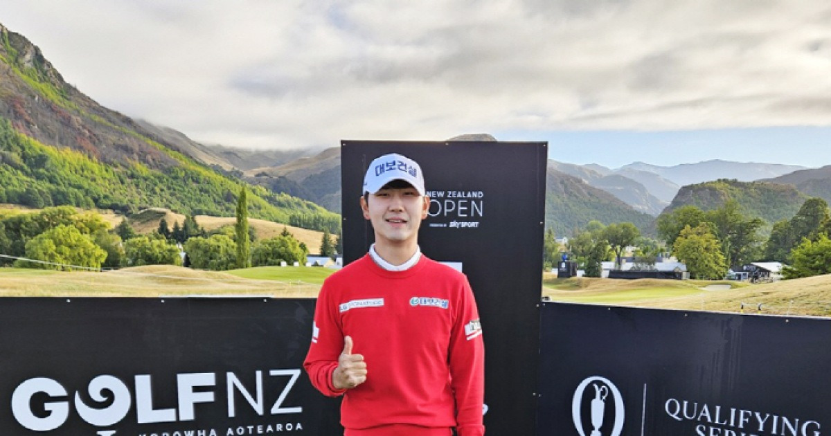 'KPGA 4승' 고군택, 뉴질랜드 오픈 1R 이글 포함 7언더...공동 3위 '쾌조의 출발'