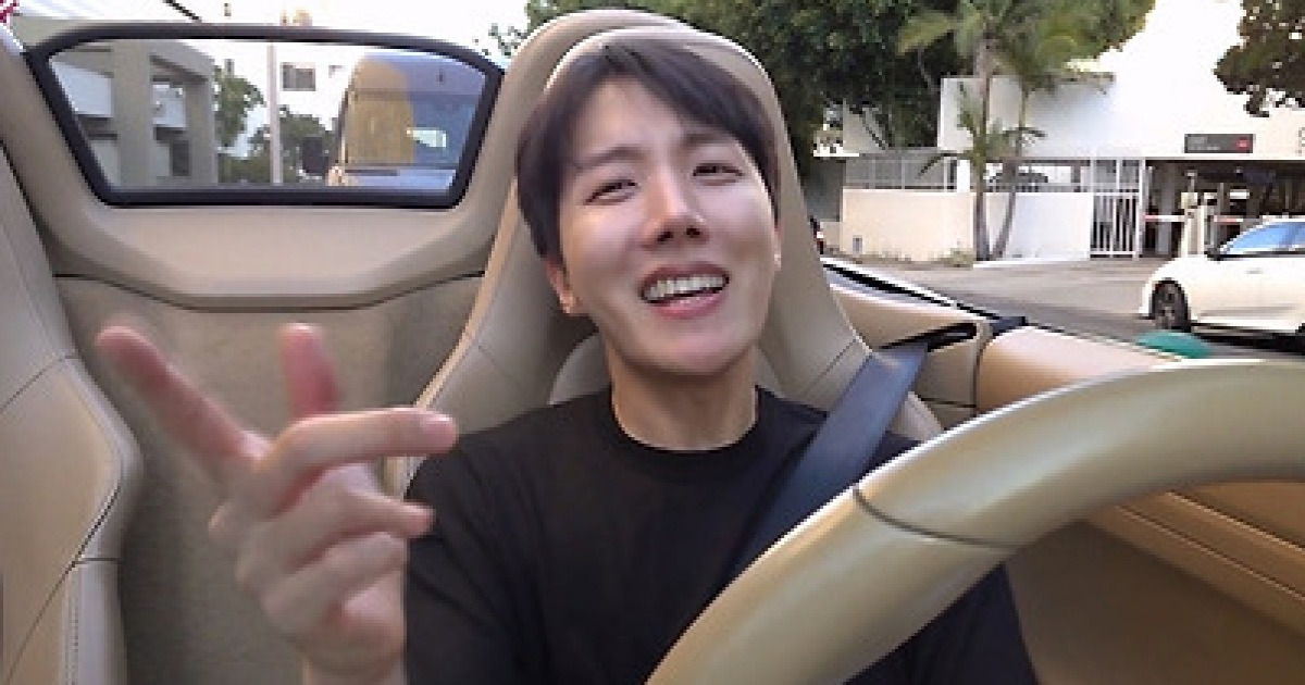 제이홉, 드라이브 스루 햄버거 주문 도전…혼자 사는 일상 어떨까