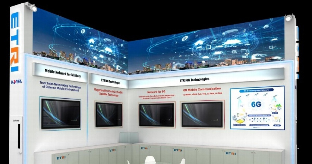 ETRI, MWC서 6G·위성통신·국방 5G 기술 공개
