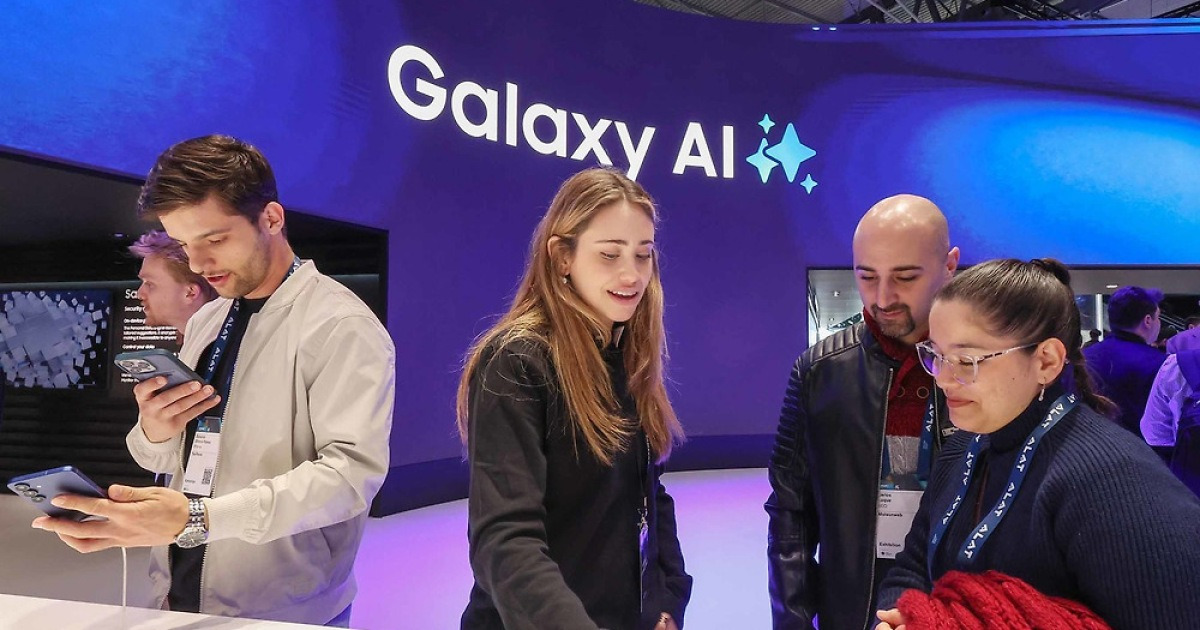 [MWC2025] '갤럭시 AI에 관심'