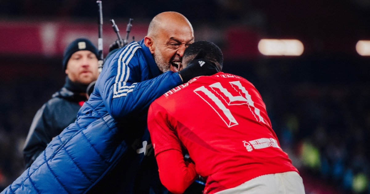 '탈트넘은 과학' 누누 감독 '돌풍의 팀' 계속 일낸다... EPL 3위 노팅엄, 승부차기 끝 FA컵 8강 진출