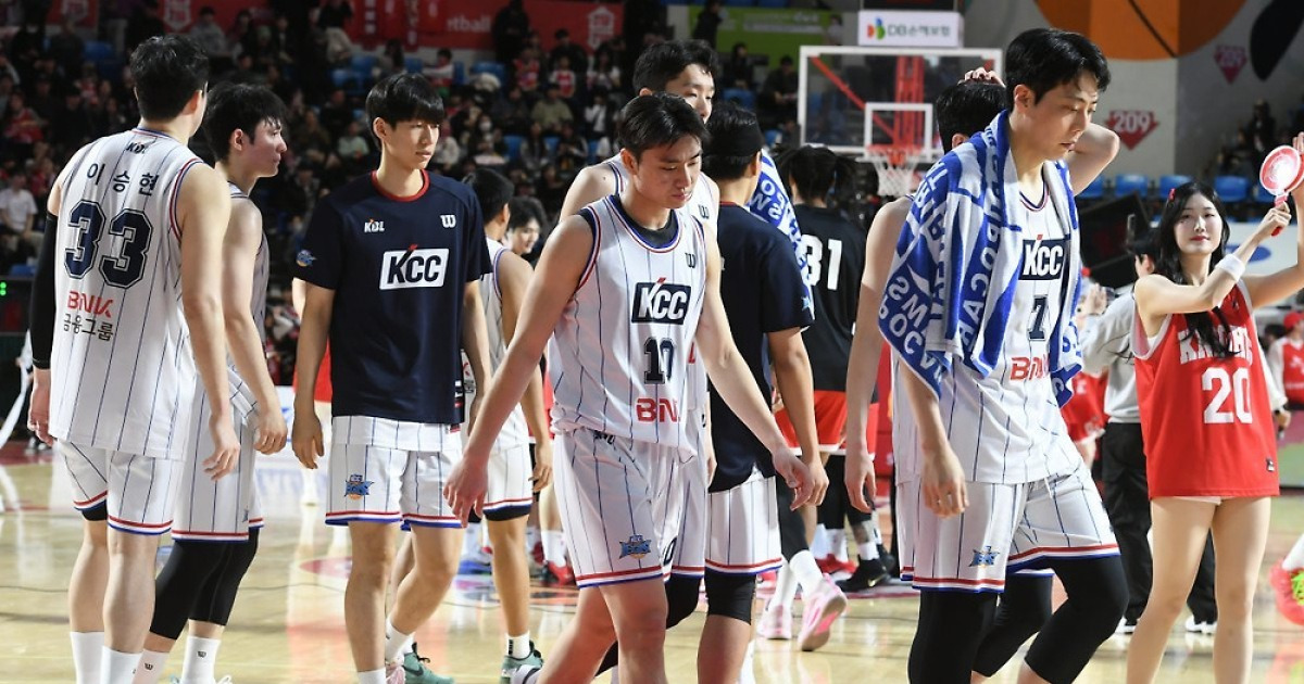 6위보다 10위가 가까운 KCC, ‘10일 휴식기’에 사활 걸어야