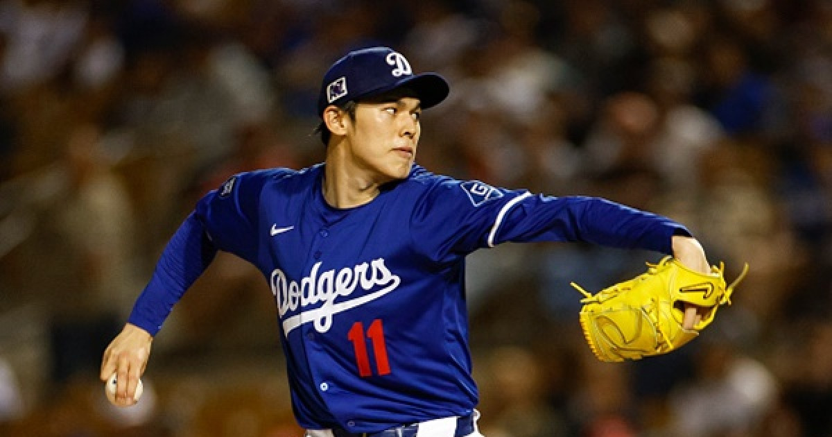 사사키, MLB 시범경기 데뷔전서 160km '쾅'…3이닝 5K 무실점