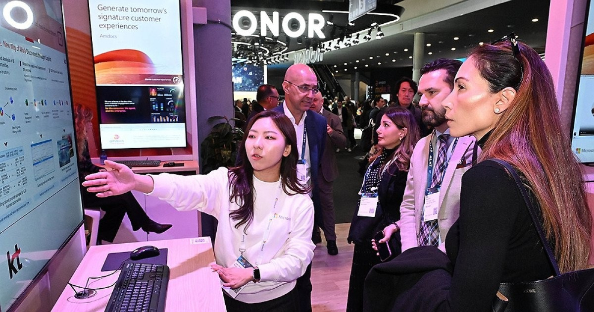 KT-MS, MWC 2025서 AI 전환 혁신 사례 선보여
