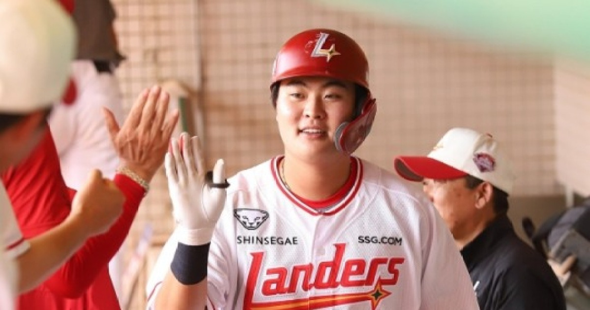 SSG 고명준, 2년 연속 스프링캠프 MVP "30홈런 목표로 주전 1루수 도약"