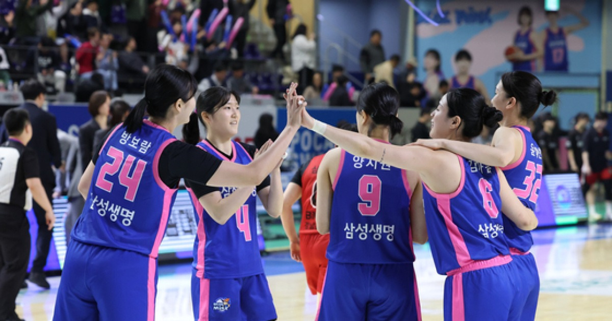 삼성생명, BNK 꺾고 기사회생…PO 승부는 4차전