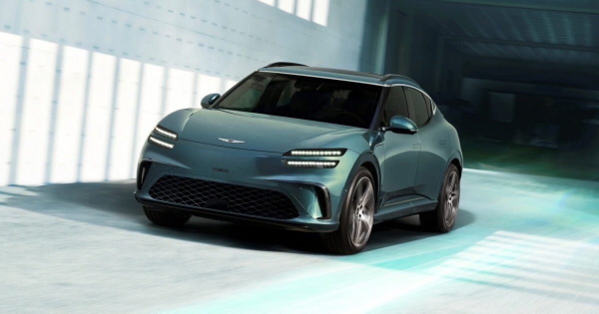 “481km 주행 럭셔리 전기차”…제네시스, GV60 부분변경 출시