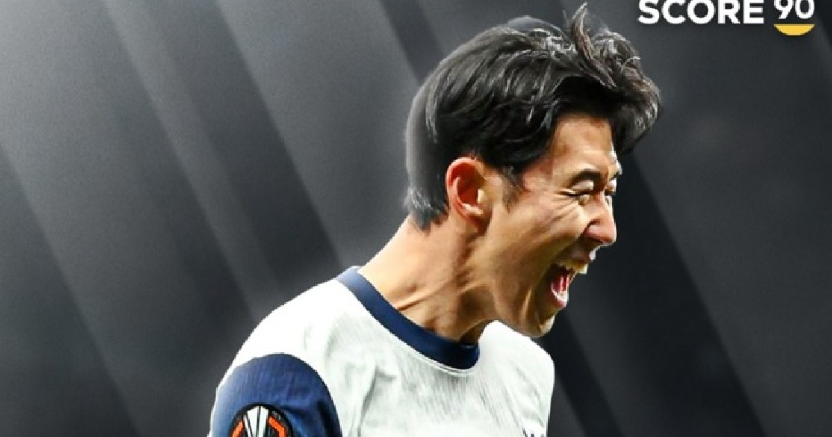'손흥민 우승합니다' 챗GPT의 예측...토트넘 UEL 결승 진출→SON 극장골로 우승