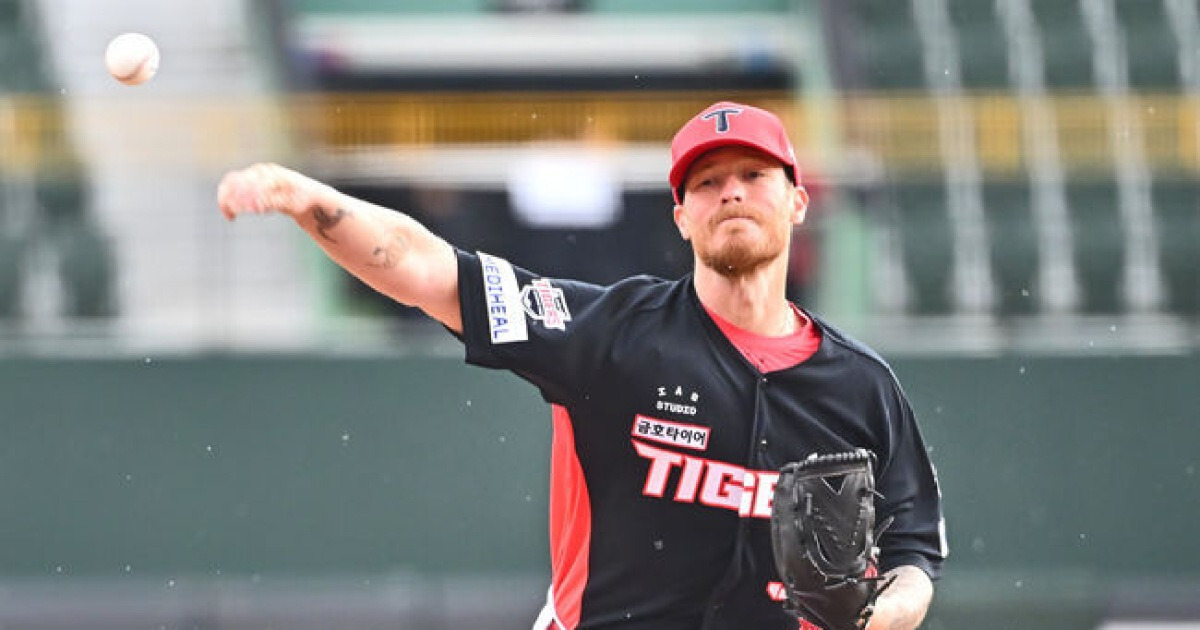 152km+KKKK 위력투...KIA 14억 원투펀치의 호쾌한 데뷔전 [오!쎈 부산]