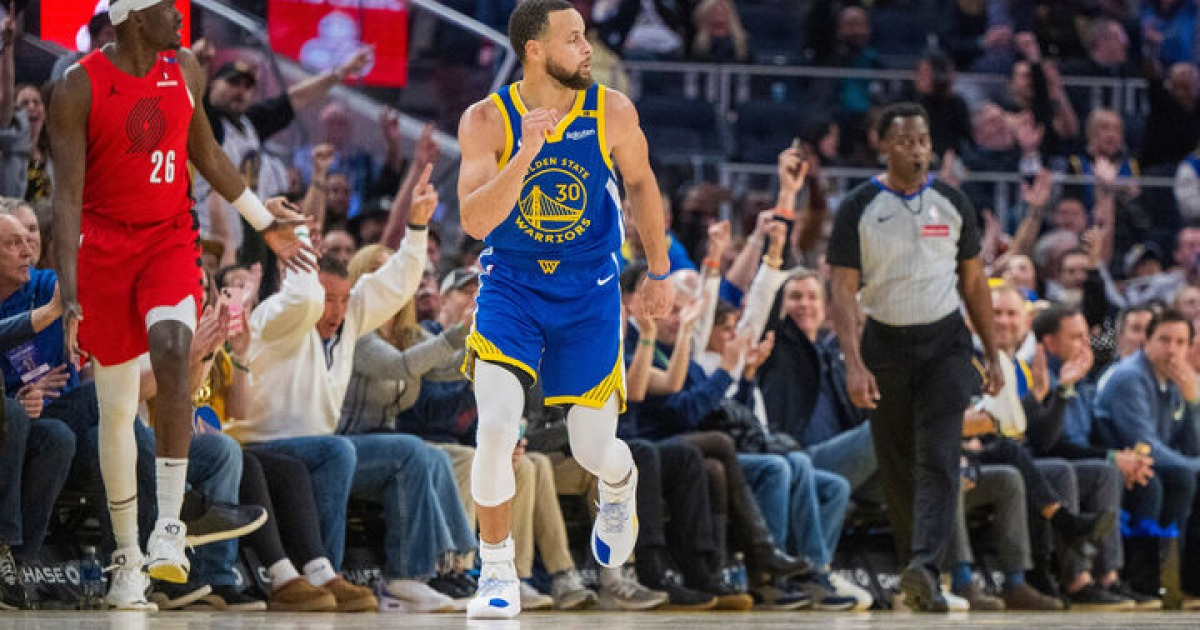 NBA GSW, 5연승 질주…커리 3점슛 4000개까지 '-2'