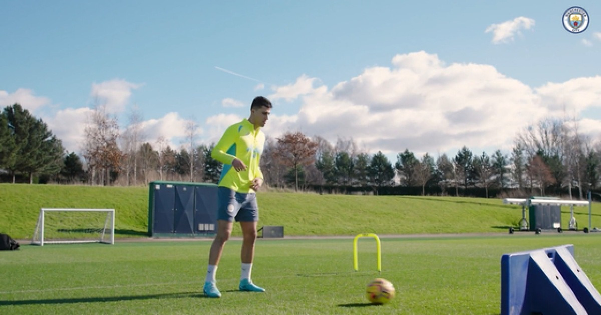 [VIDEO] Rodri returns to the training pitch