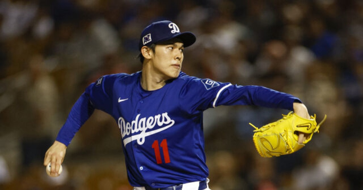 "눈부신 등장, 161km 강속구&파괴적인 스플리터" 다저스 165km 퍼펙트 괴물, 드디어 선발 출격…도쿄돔 등판 가능한가