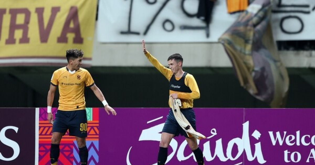 'ACLE 8강 진출 기적 연출' 광주의 시선은 K리그1으로 향한다! '김천 사냥 조준'