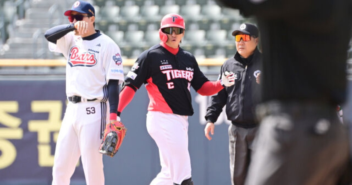 김도영 돌아오고 캡틴 멀티히트→올러 152km 쾅... KIA, 두산 4-1 꺾고 시범경기 2연승 [MD잠실]