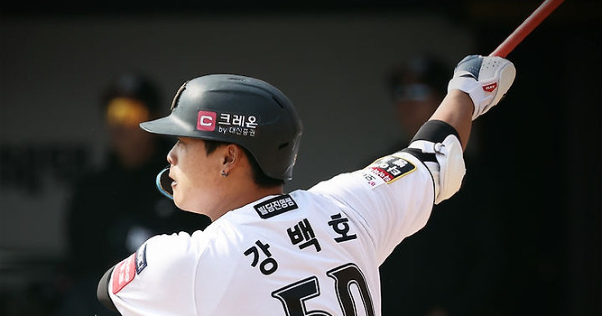 강백호 역전타 포함 3타점…KT, NC 10-5 제압