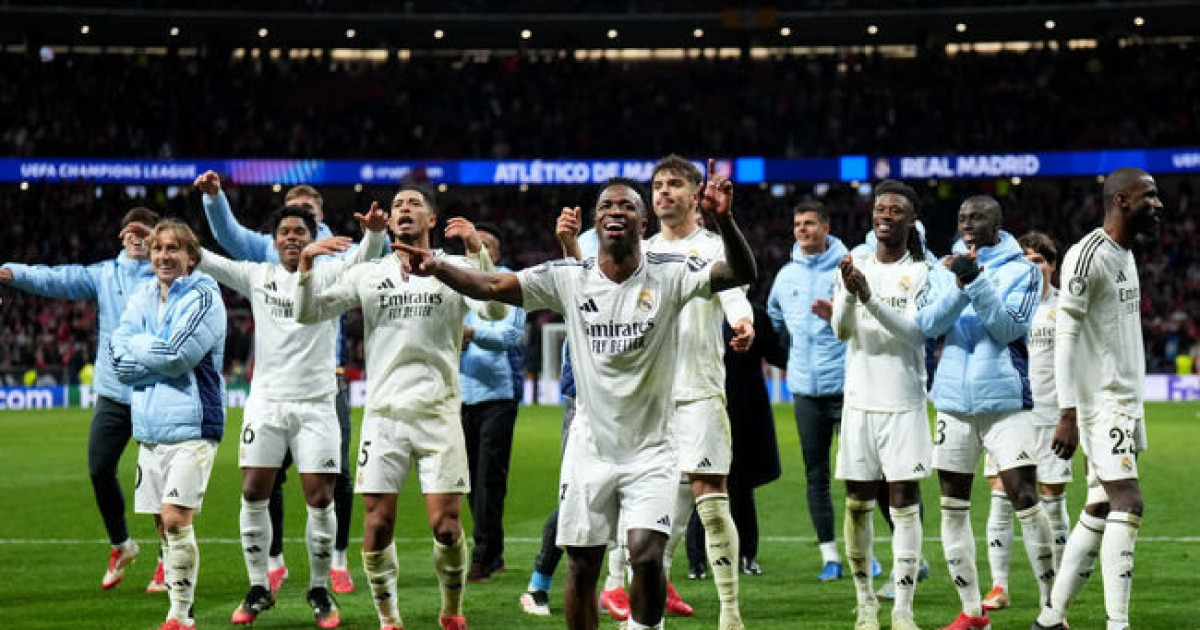 '비니시우스 실축' 레알, ATM과 승부차기 혈투 끝에 8강 진출...UCL DNA 다시 증명