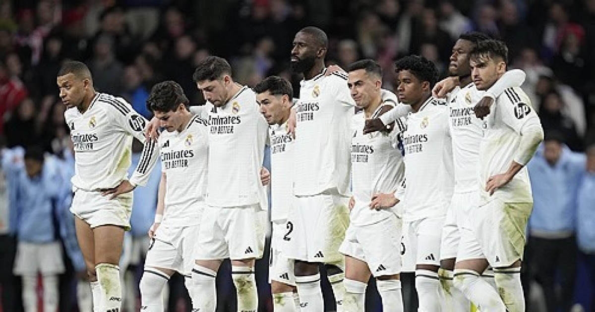 '비닐신 실축해도' 챔스는 레알!…ATM 승부차기로 눌렀다→8강 진출+아스널과 격돌 [UCL 리뷰]