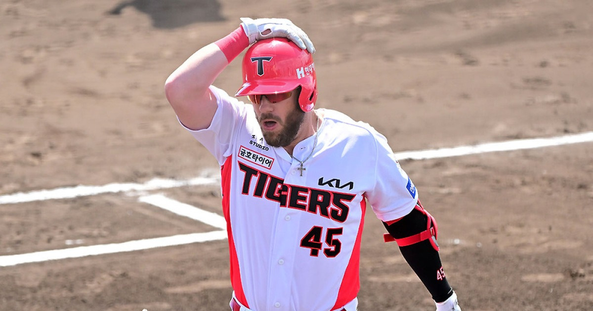 KBO 입성한 'ML 88홈런' 우타 거포, 그런데 아직 장타가 없다...시간이 더 필요한 걸까