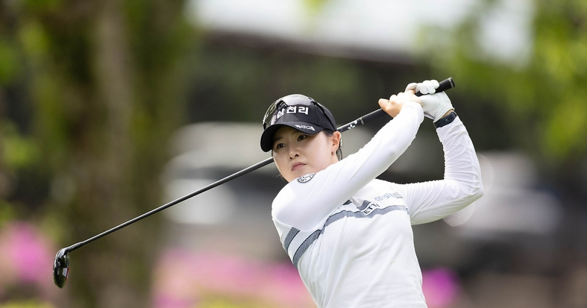 KLPGA '버디 폭격기' 고지우, 시즌 개막전 첫날 버디 9개
