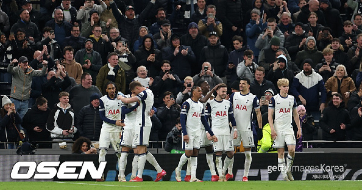 SON 터졌다! '선제골 기점+도움까지 쾅!' 토트넘, 알크마르 합산스코어 2-1 리드... UEL 8강 청신호[후반 진행중]