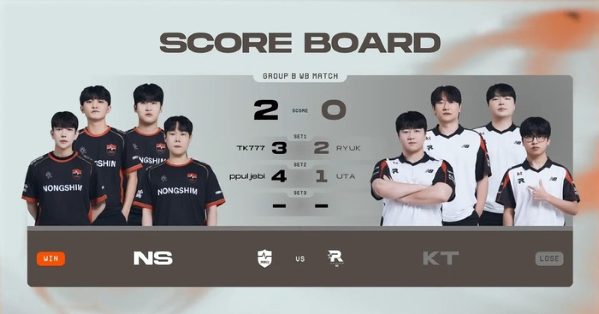 ‘우승후보’ KT-DRX 탈락→이변의 FTB B조, 농심-DNF 생존