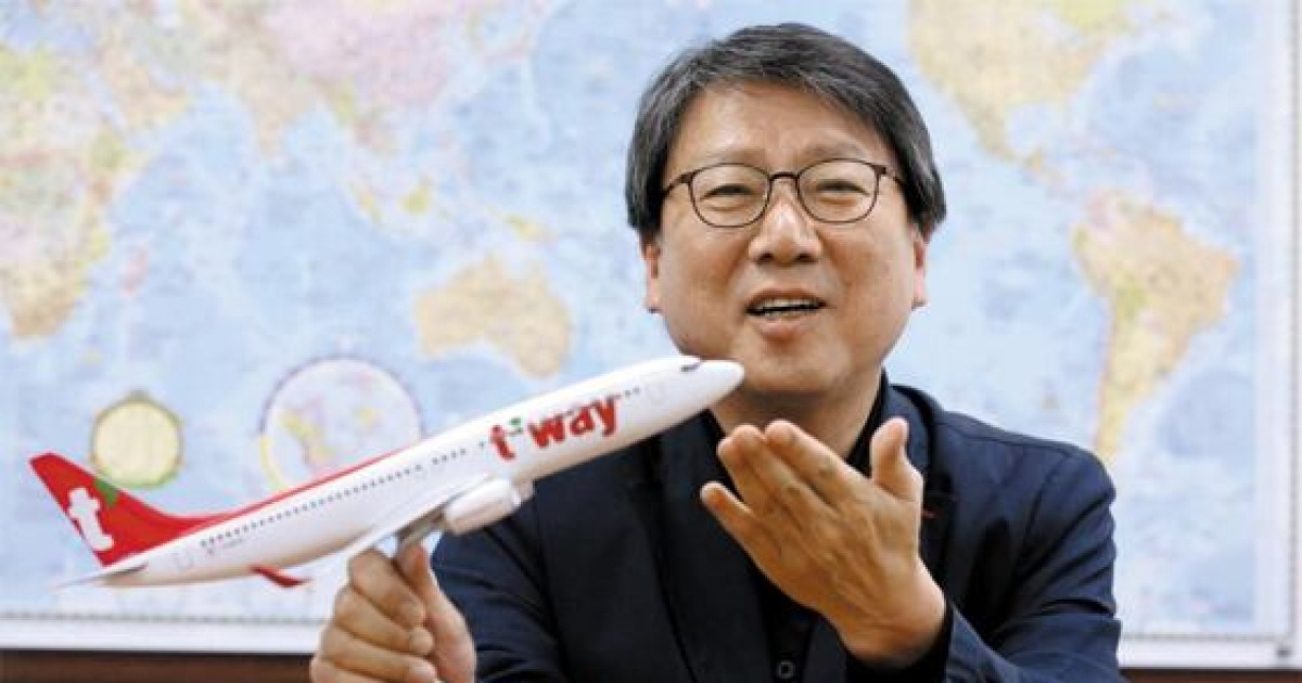 'LCC 최장수 CEO' 정홍근 티웨이항공 대표, 31일 퇴임