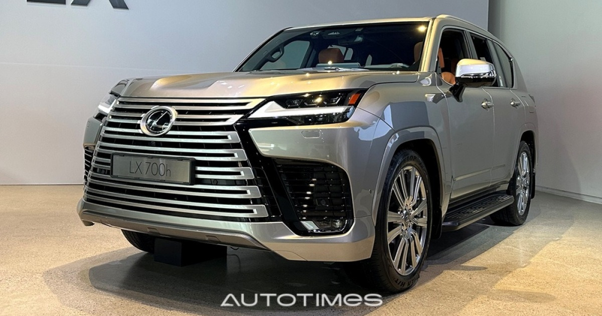 [포토] '차급 이상의 고급감' 렉서스 LX700h VIP