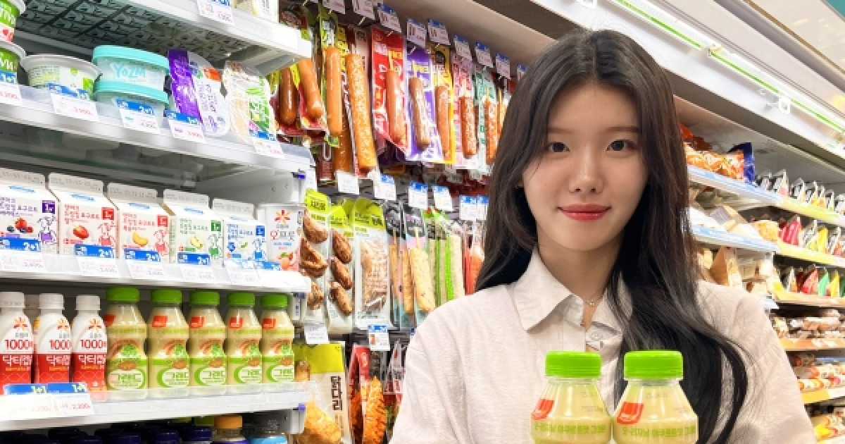 GS25 편의점 "1.5억 개 판매된 전설의 PB 유어스야쿠르트그랜드가 제철 미나리를 만났다"