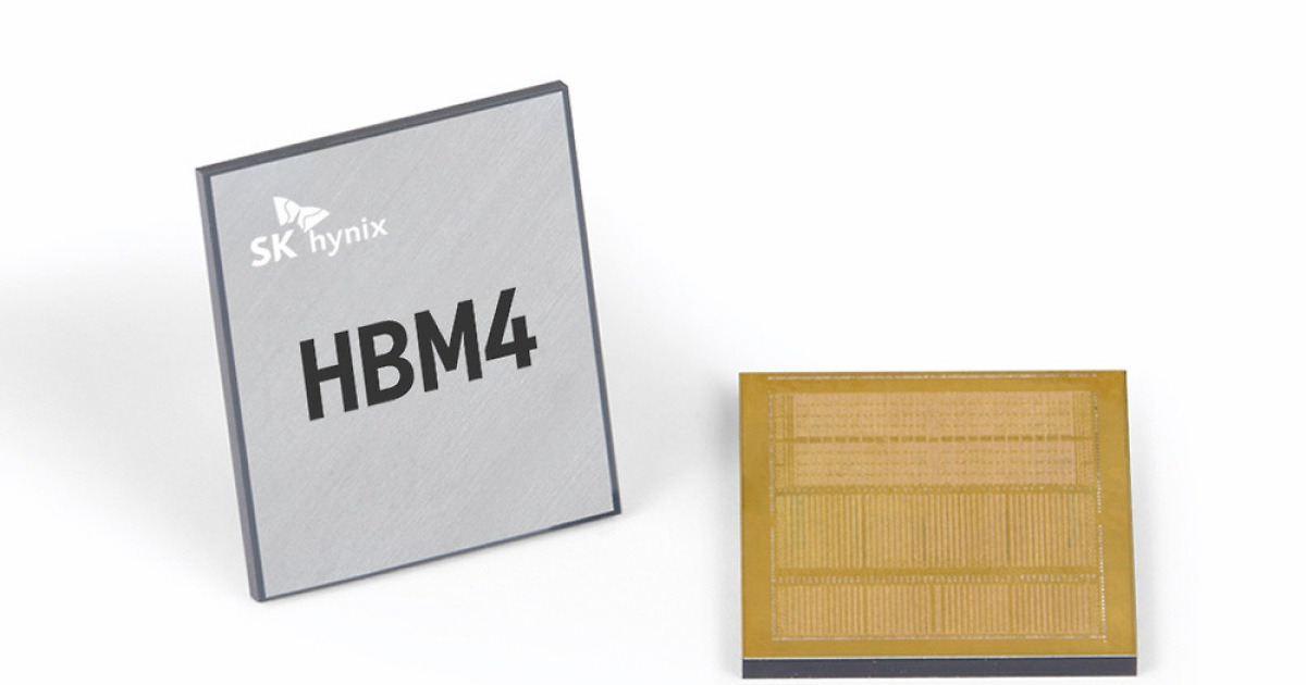 하이닉스, AI용 초고속 12단 HBM4 세계 최초 공급