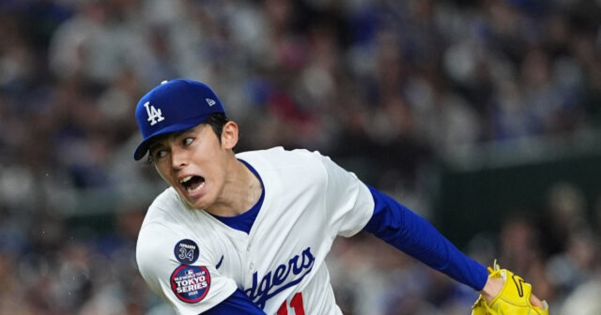 '최고 161.7km 쾅!' 도쿄돔 술렁이게 만든 퍼펙트괴물의 초강속구…하지만 '볼볼볼볼볼' 숙제 명확했다 [MD도쿄]