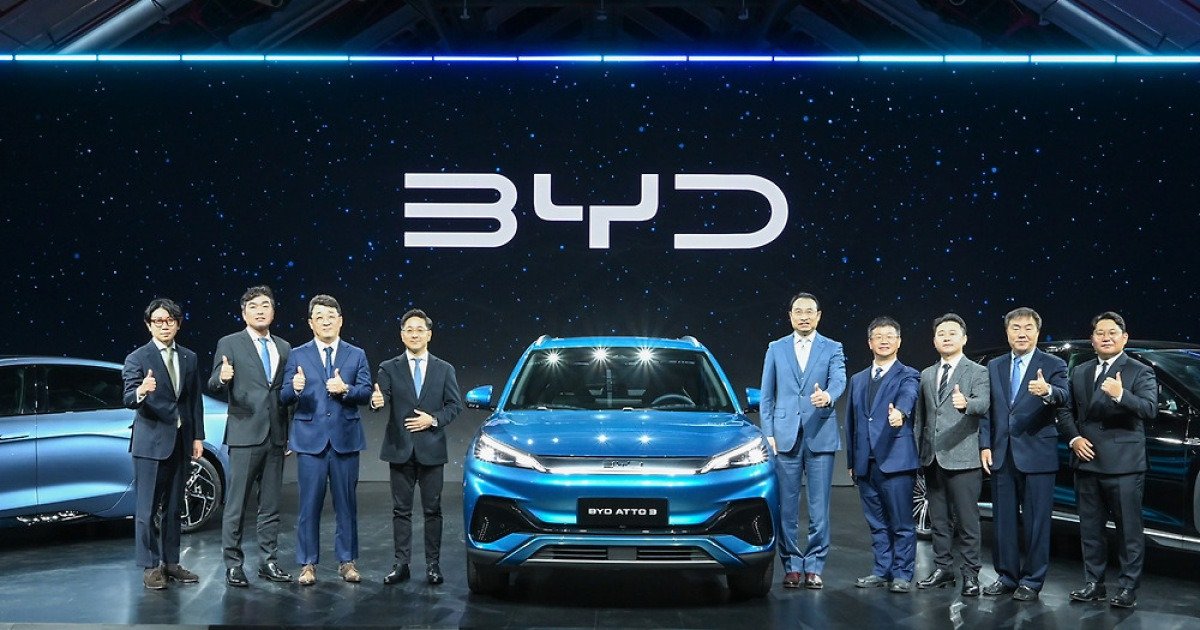 ‘아토3’ 평택항서 수개월째인데···중국 BYD, 한국 중고차 시장 직접 진출