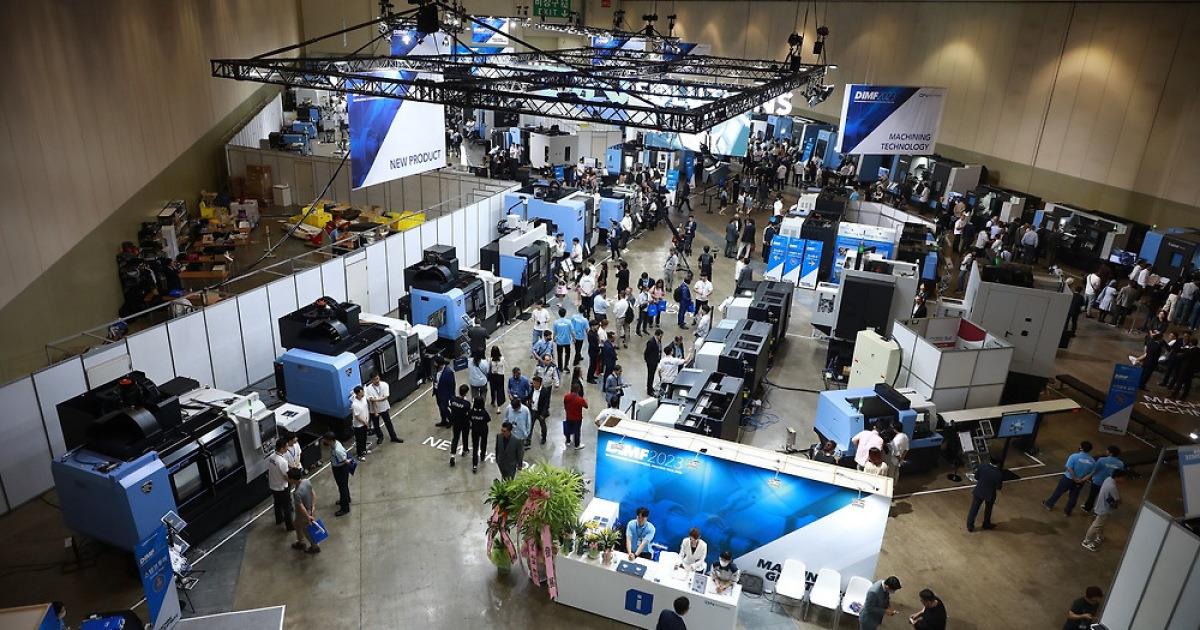 DN솔루션즈, 국제공작기계 전시회 DIMF 2025 개최