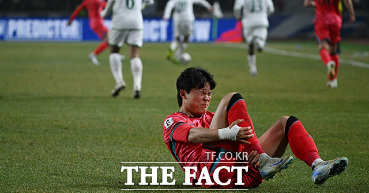 [북중미WC 3R 7차전] '또 부상' 한국, '조기 진출' 일본 '희비 교차'