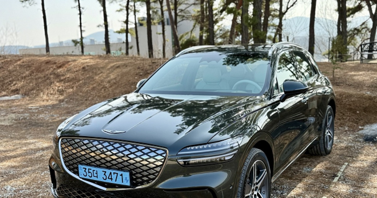 정숙한데 달리는 맛까지…GV70 전기차의 매력