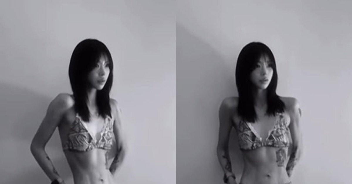 가시 같은 몸 원한다는 최준희, 170cm 44kg…충격적인 마름 상태