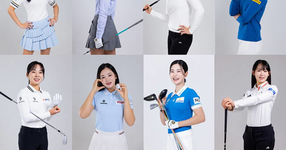 '제17대 KLPGA 홍보모델' 화보 사진 공개 [TF사진관]