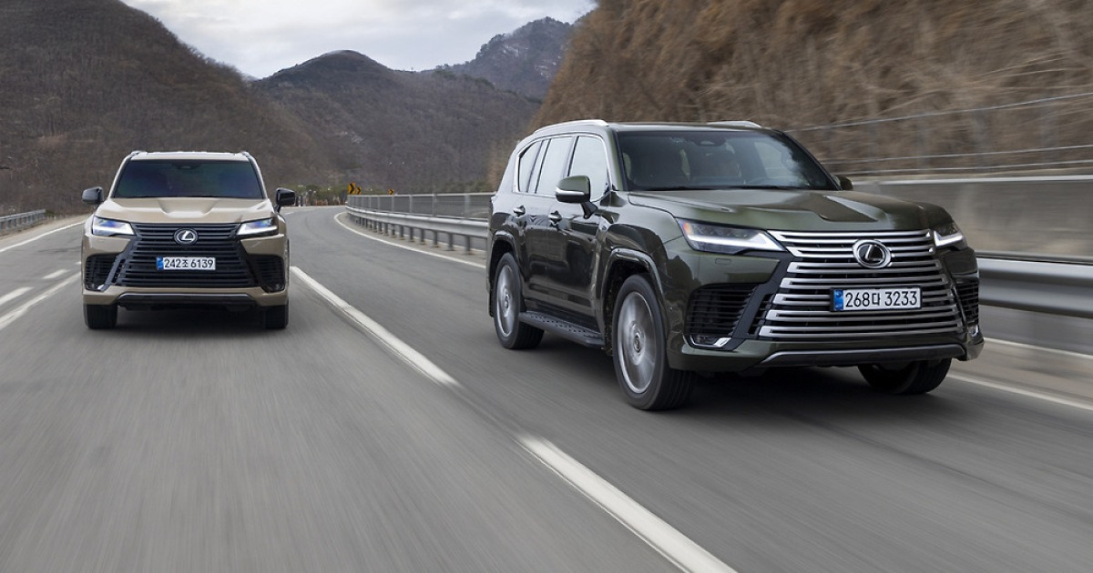 매끈한 외모 속에 이런 야수 본능이…렉서스 대형 SUV ‘LX 700h’ 반전 매력