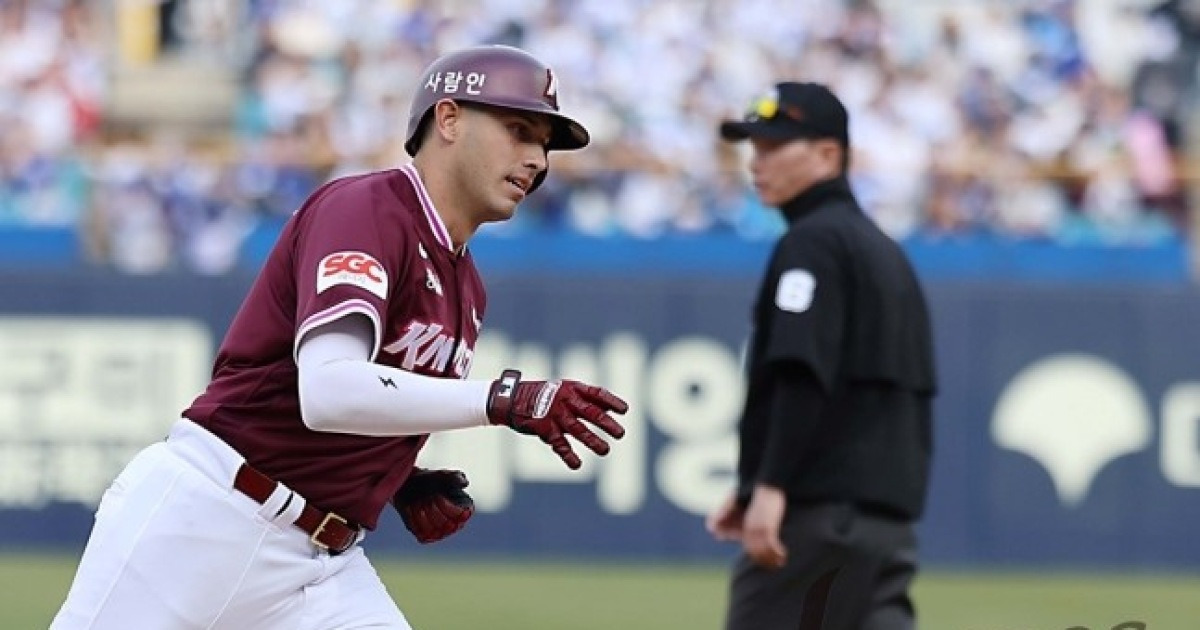 '사상 최악'의 외국인 타자→리그 최고 '복덩이'로 돌아왔다...압도적 타점 1위 해결사, KBO 신기록에도 '성큼'