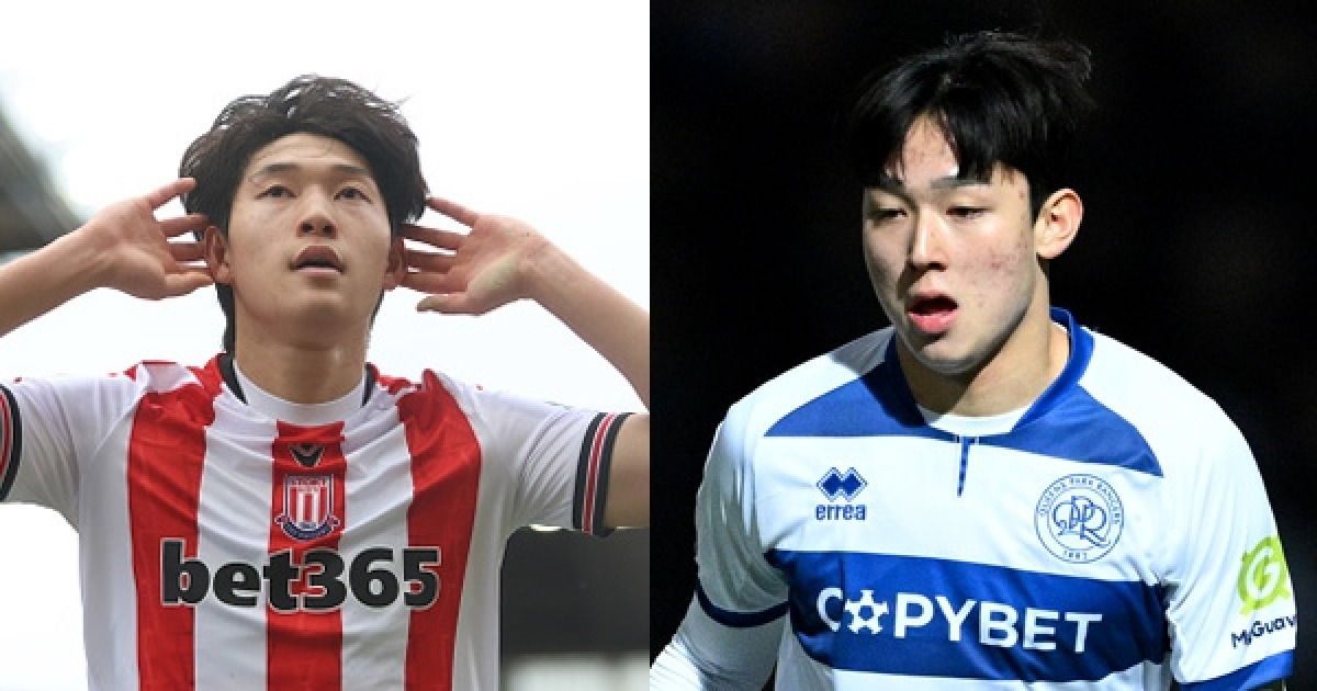 '배준호, 양민혁 날았다!'...2부리그서 코리안 더비, BAE 선제골, YANG 데뷔골로 '장군멍군'→스토크 시티, QPR 3-1 승