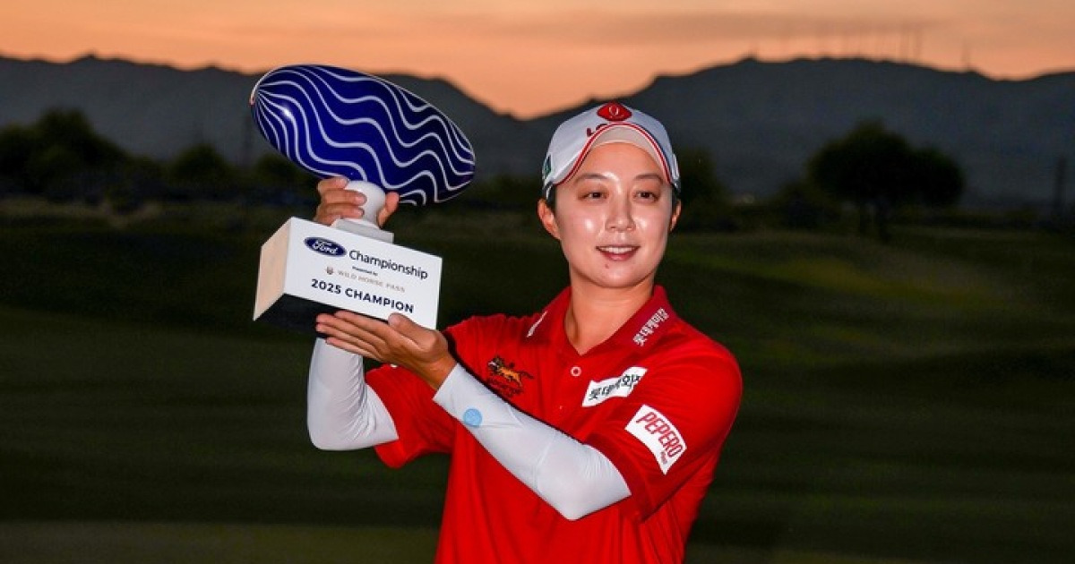 'FR 버디 확률이 무려 50%~'..버디 쇼 펼친 김효주, 연장전 끝에 LPGA 7승 달성