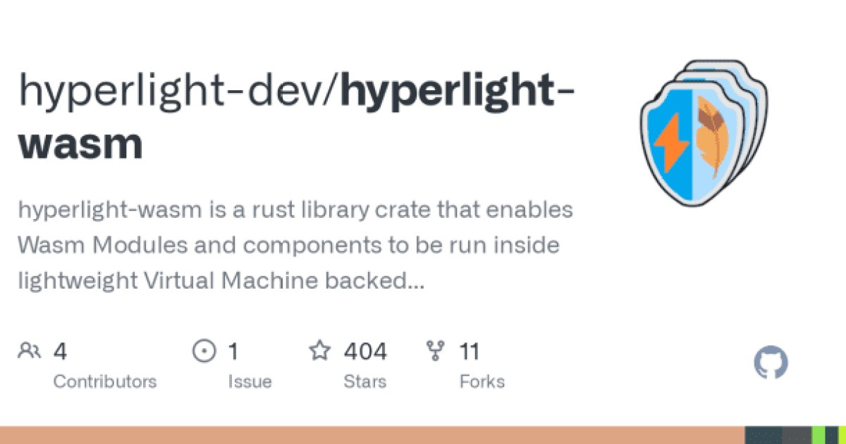 MS, '하이퍼라이트 WASM' 공개… 서버리스·엣지 환경 위한 초경량 VM