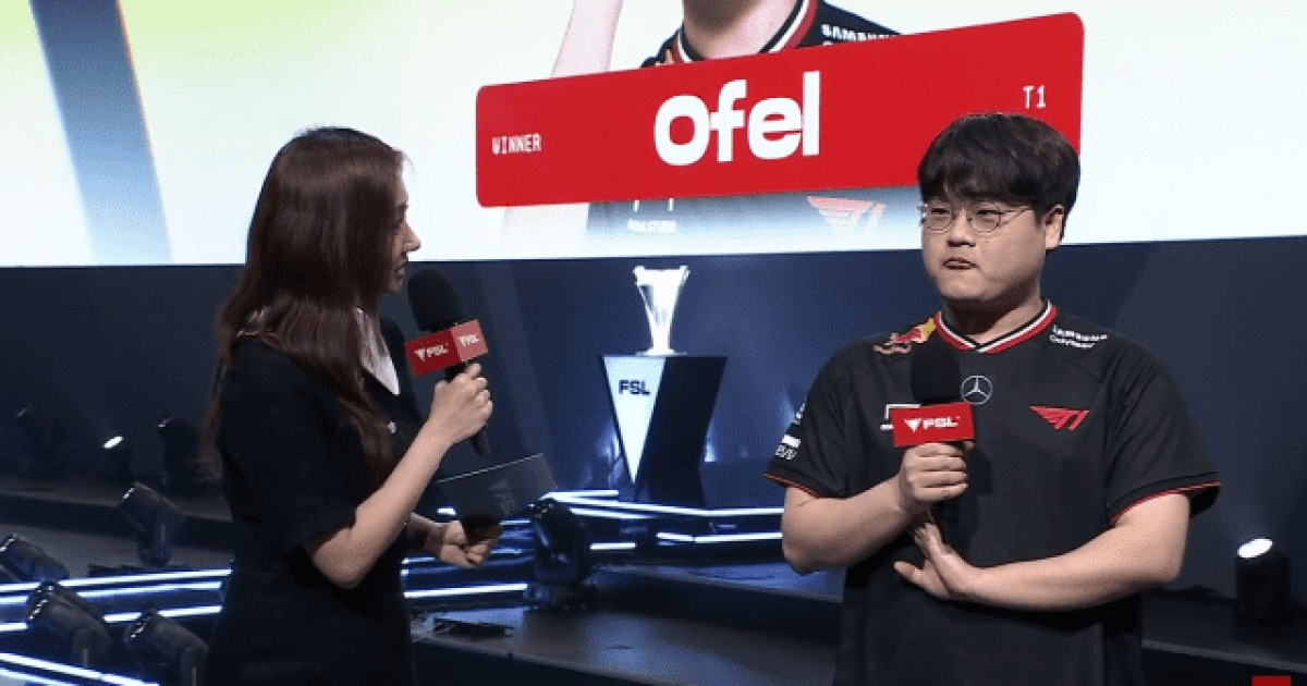 T1 ‘Ofel’ 강준호, 접전 끝에 FSL 32강서 2세트 완승