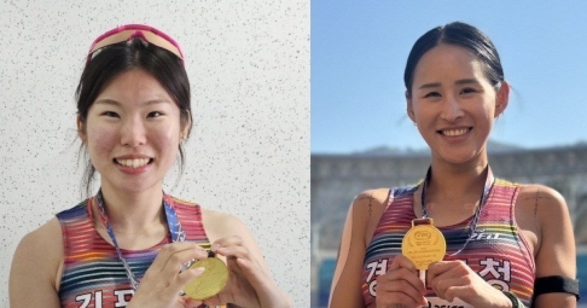 김초은·이세하, 김해실업육상 女 400mH 3연패·1만mW 우승