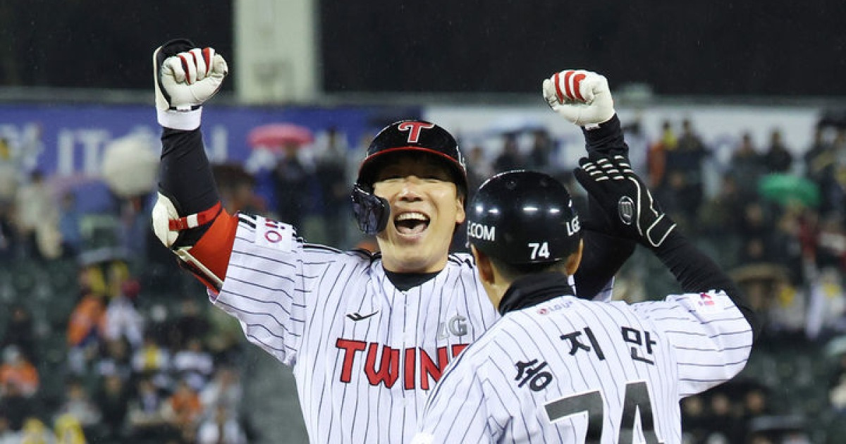 전승가도 LG, KBO 기록까지 노린다…'역대 2위' 개막 8연승 도전