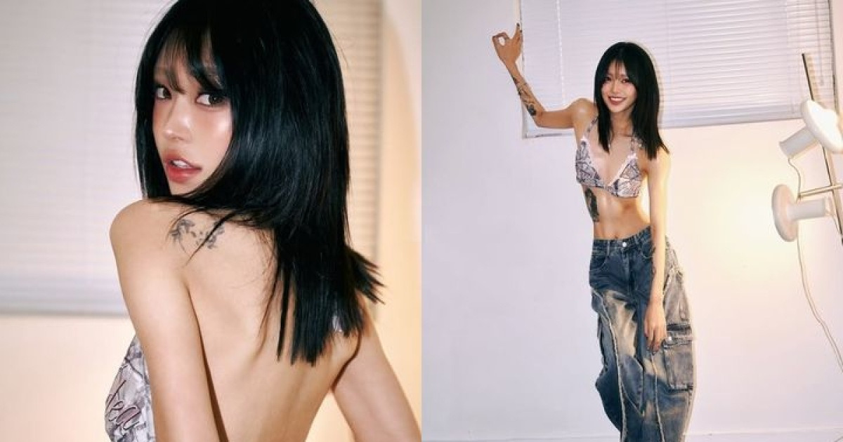 '96kg→44kg' 최준희, 파격 바디프로필 "골반괴사 이겨냈다"