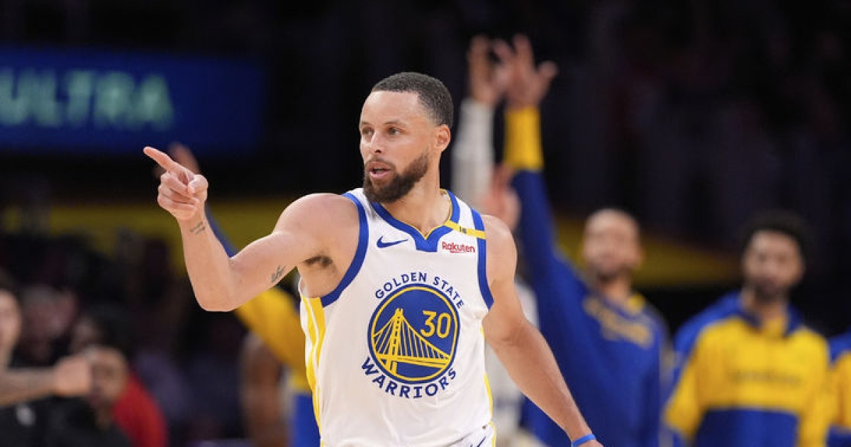 NBA GSW 커리, LAL 르브론 잡았다…4연승 질주·1경기 차 추격